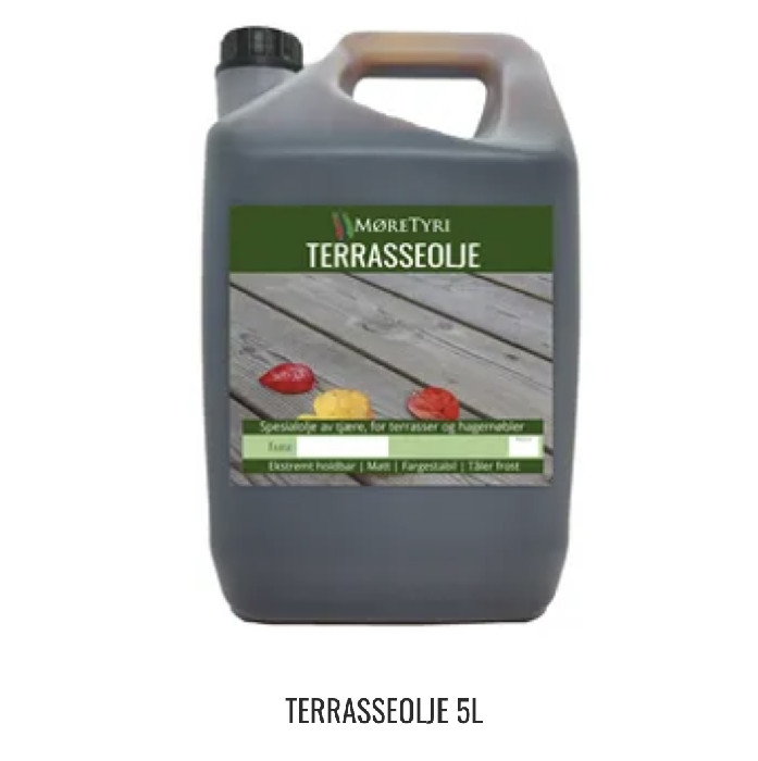 MøreTyri Terrasseolje 5 L :: Solaparkettsliperias